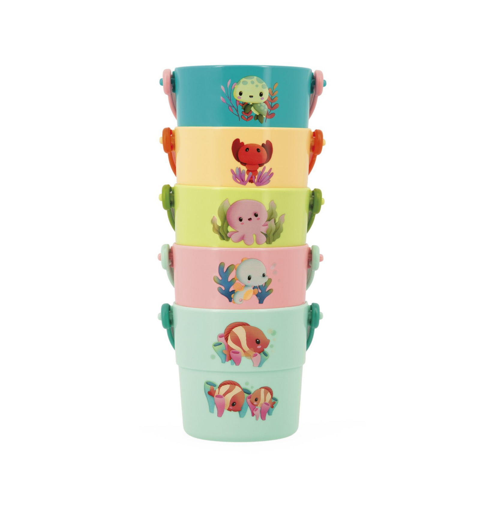 Cubitos apilables Janod Mis animales bebés