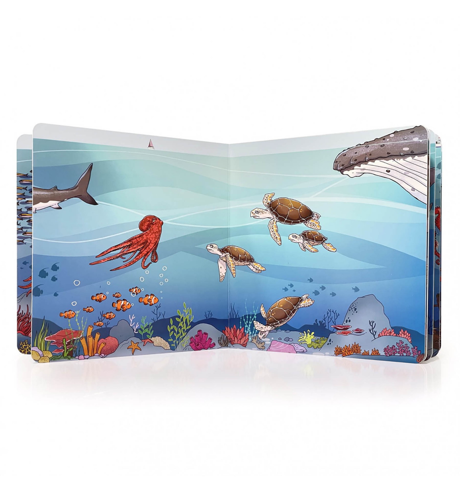 Cuento ilustrado Nowordbooks Un paseo por el Mar - La Panxamama